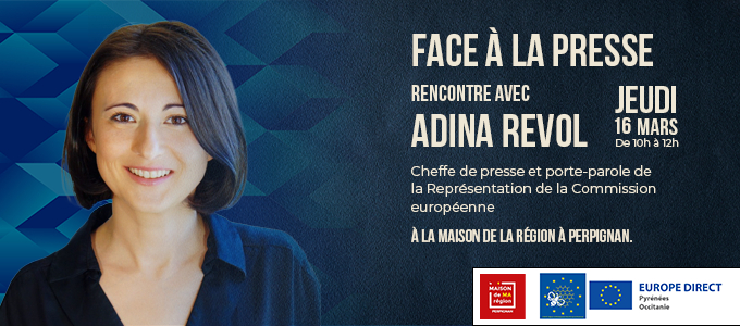 Face à la presse avec Adina Revol - Le Club de la presse Occitanie